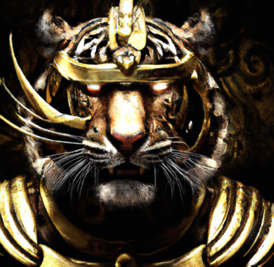 Golden Tiger #221 | Binance NFT