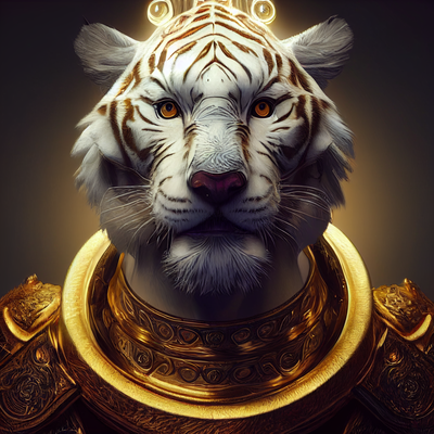 Golden Tiger V2 #293 | Binance NFT