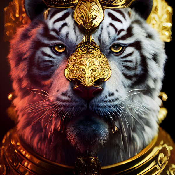 Golden Tiger Wallpaper