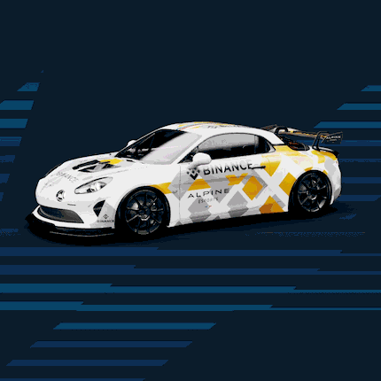 Binance Alpine GT4 Winter Sun | Binance NFT