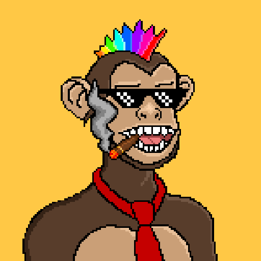 Badass Pixel Ape #646 | Binance NFT